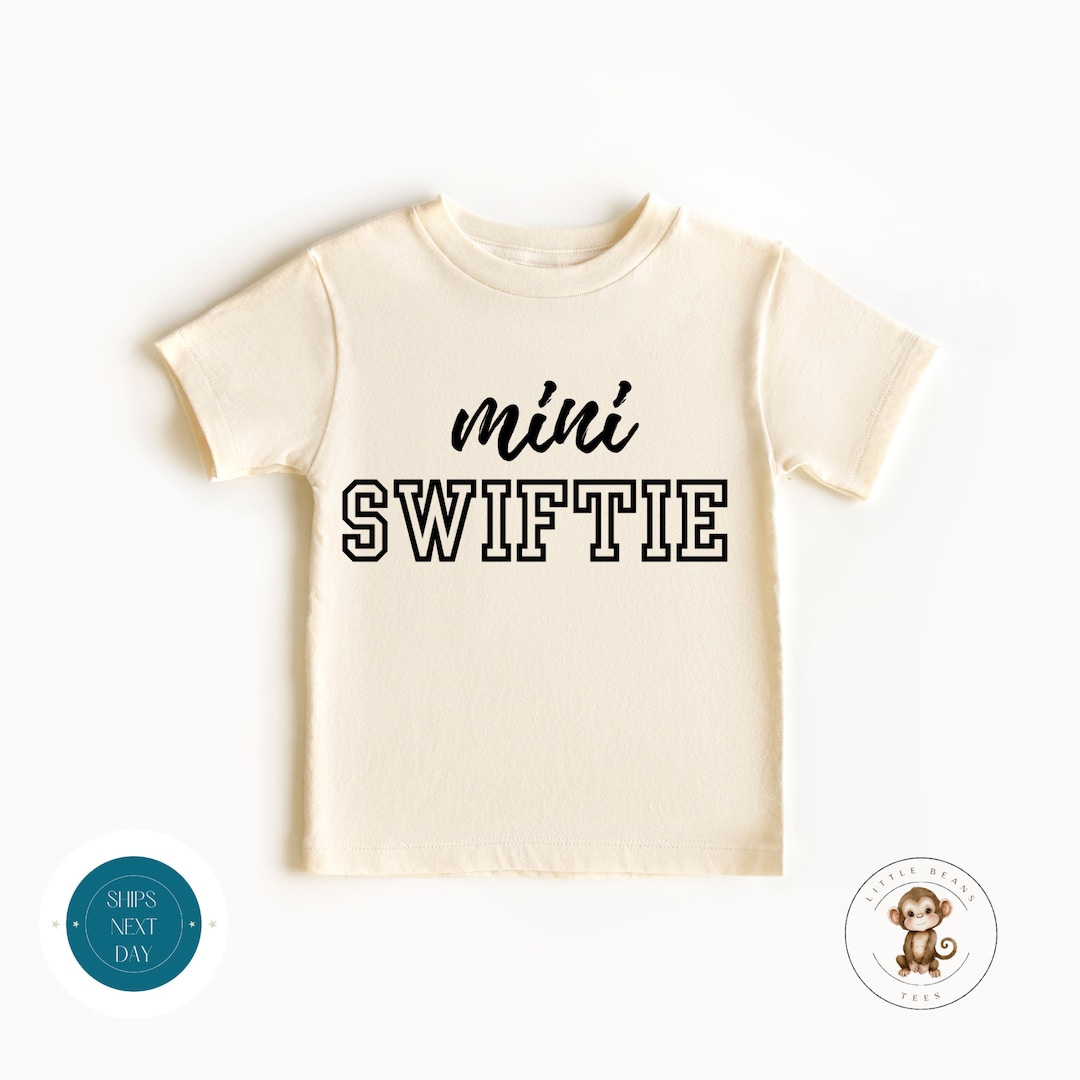 Mini Swiftie Natural Kids Tshirt Baby Onesie Custom Baby - Etsy