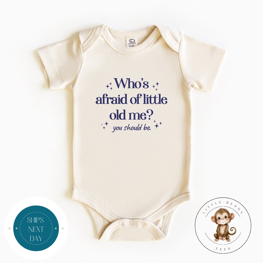 Whos Afraid of Little Old Me Baby Onesie Taylor Song Lyrics Onesie Baby ...