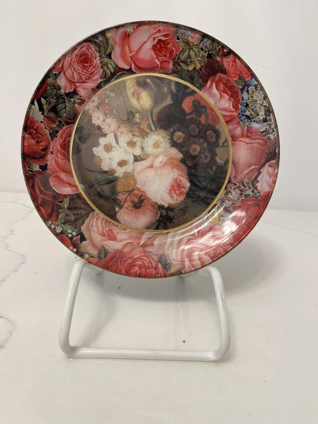Durwin Rice NY RARE Signed Studio Art Hand Made Decoupage 7 Plate M/30 ...