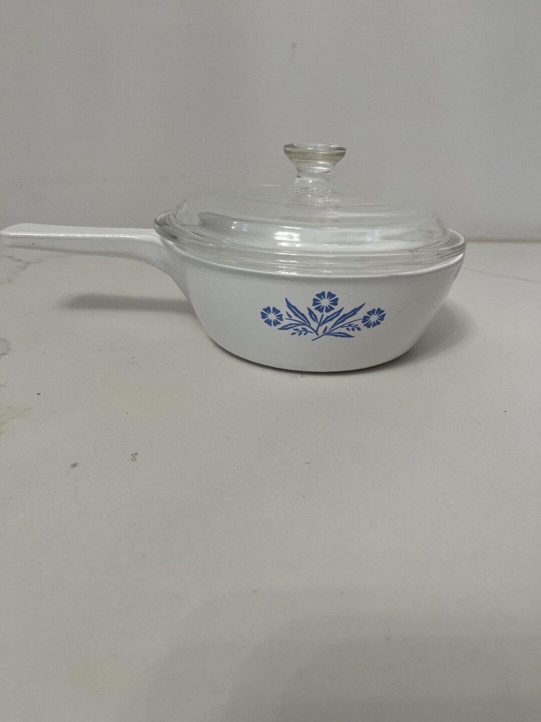 Corning Ware Cornflower Blue 1 Pint Casserole Handled Cookware With Lid ...