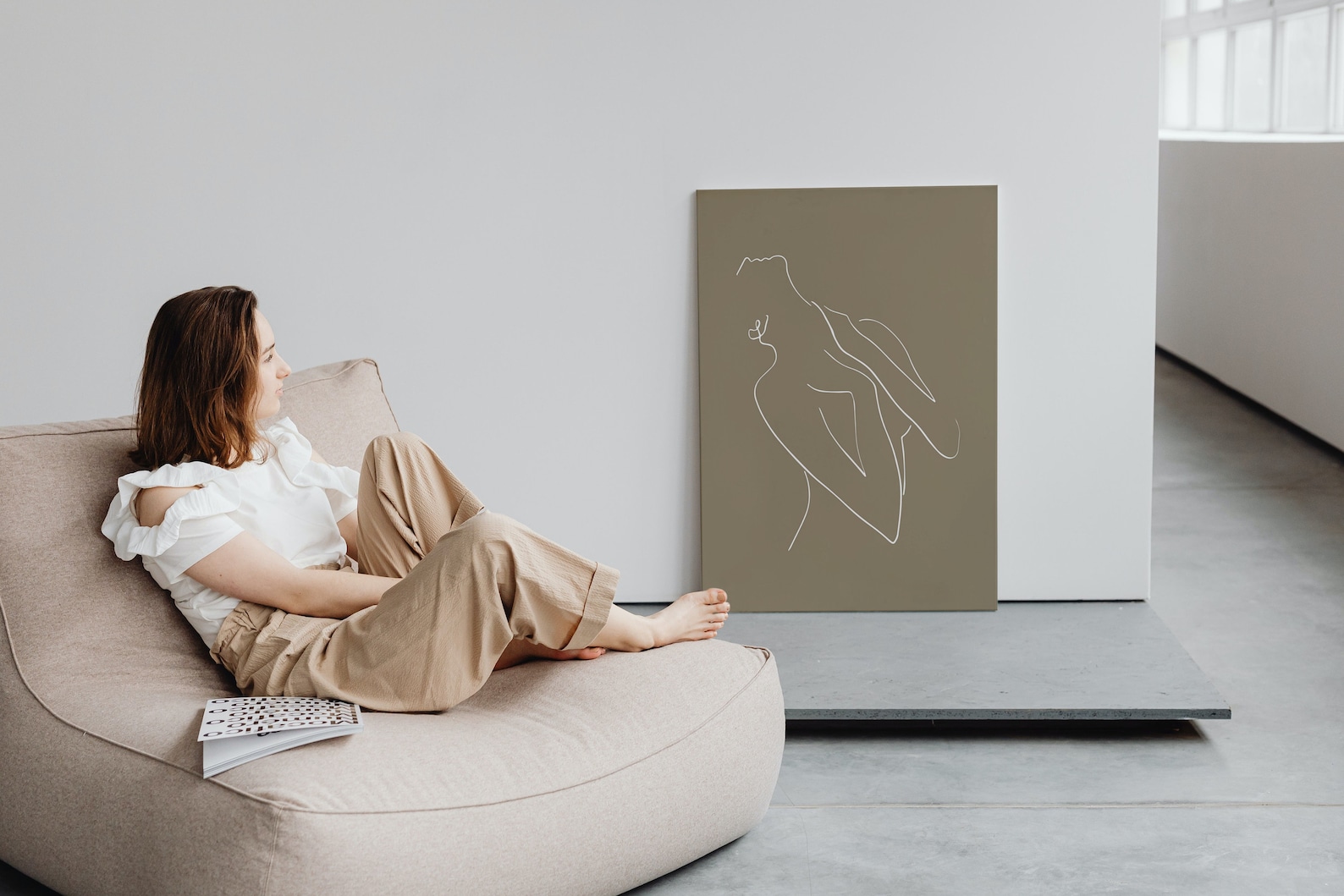 Female Body Woman Art,wall Art,set of 2 Prints,my Ego,wall Decor, - Etsy