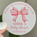 Custom Envelope Stickers for Baby Shower Party Favors Envelope Seal ...