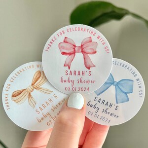 Custom Envelope Stickers for Baby Shower Party Favors Envelope Seal ...