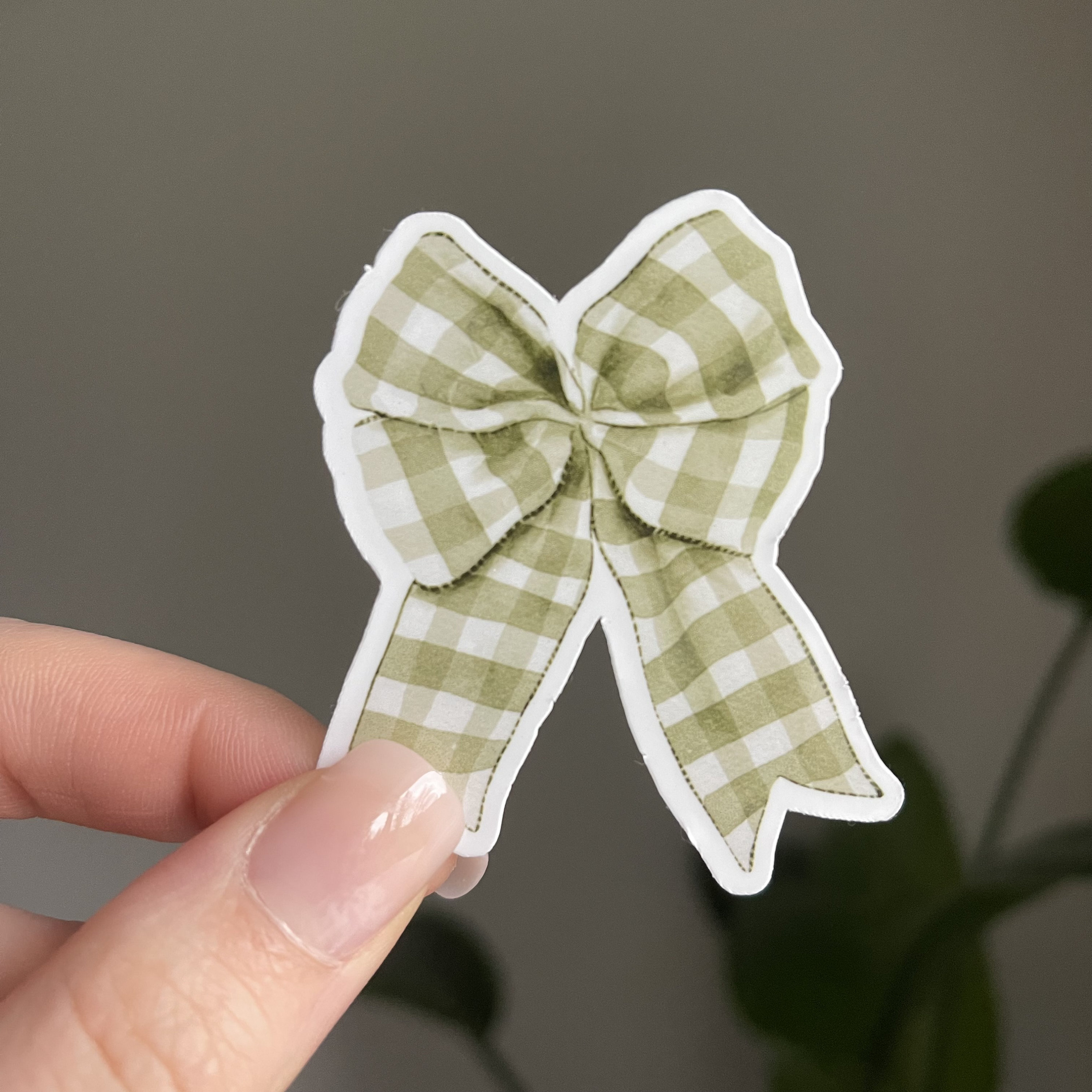 Pinstripe Bow Sticker Cute Bow Decal Girl Sticker Waterproof Pink ...