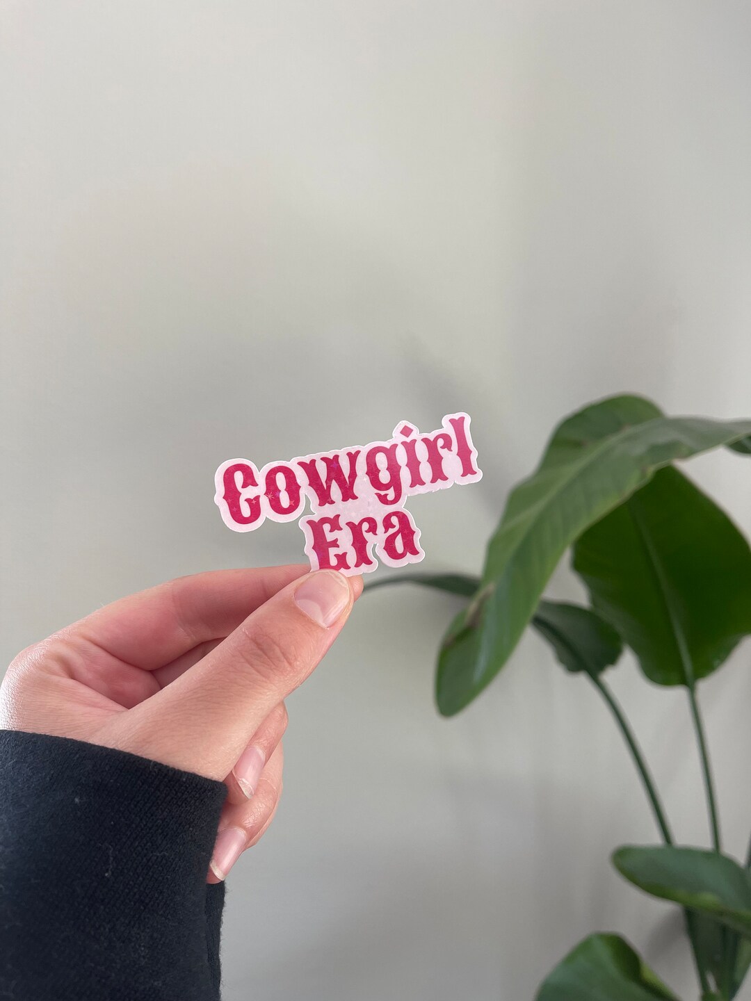 Cowgirl Sticker Holographic Decal Sticker Western Country Decal ...