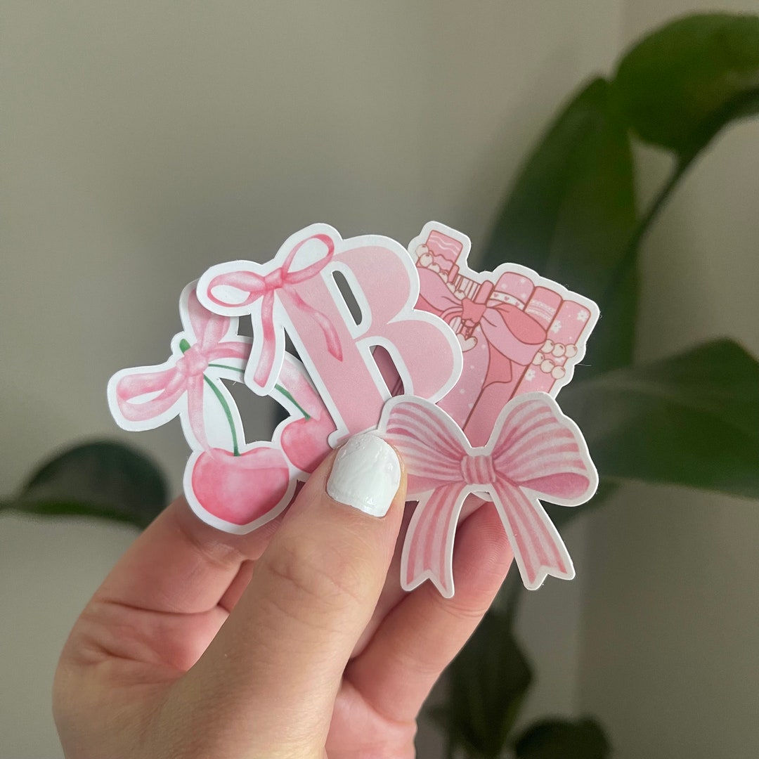 Kindle Lover Sticker Pack With Bow Decal Stickers for Kindle Girly Girl ...