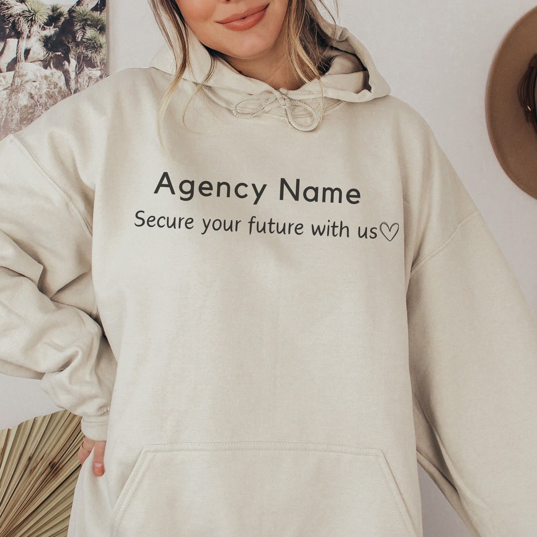 Insurance Agent Custom Hoodie for Insurance Broker Financial Manager ...