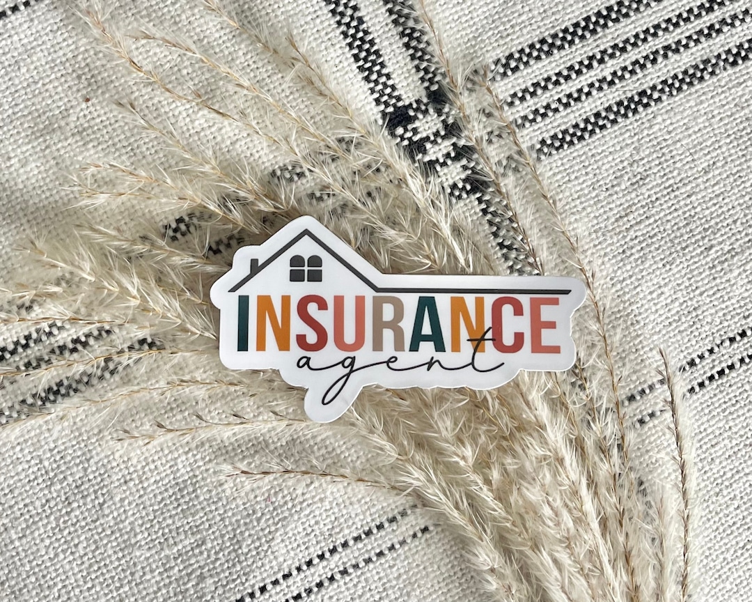 Insurance Agent Sticker for Laptop Sticker for Planner Vinyl Sticker ...