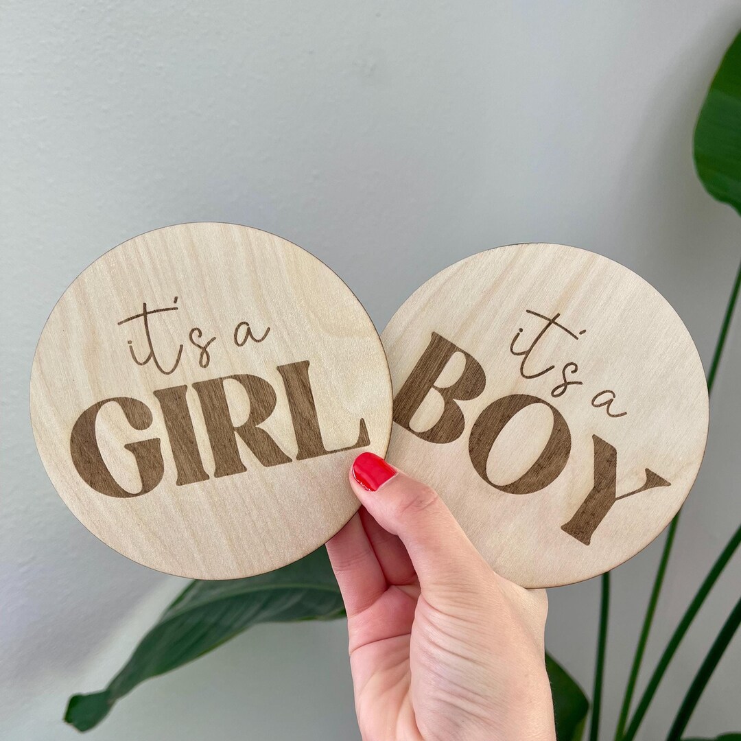 Gender Reveal Sign for Newborn Hospital Sign Its A Girl Baby Sign for ...