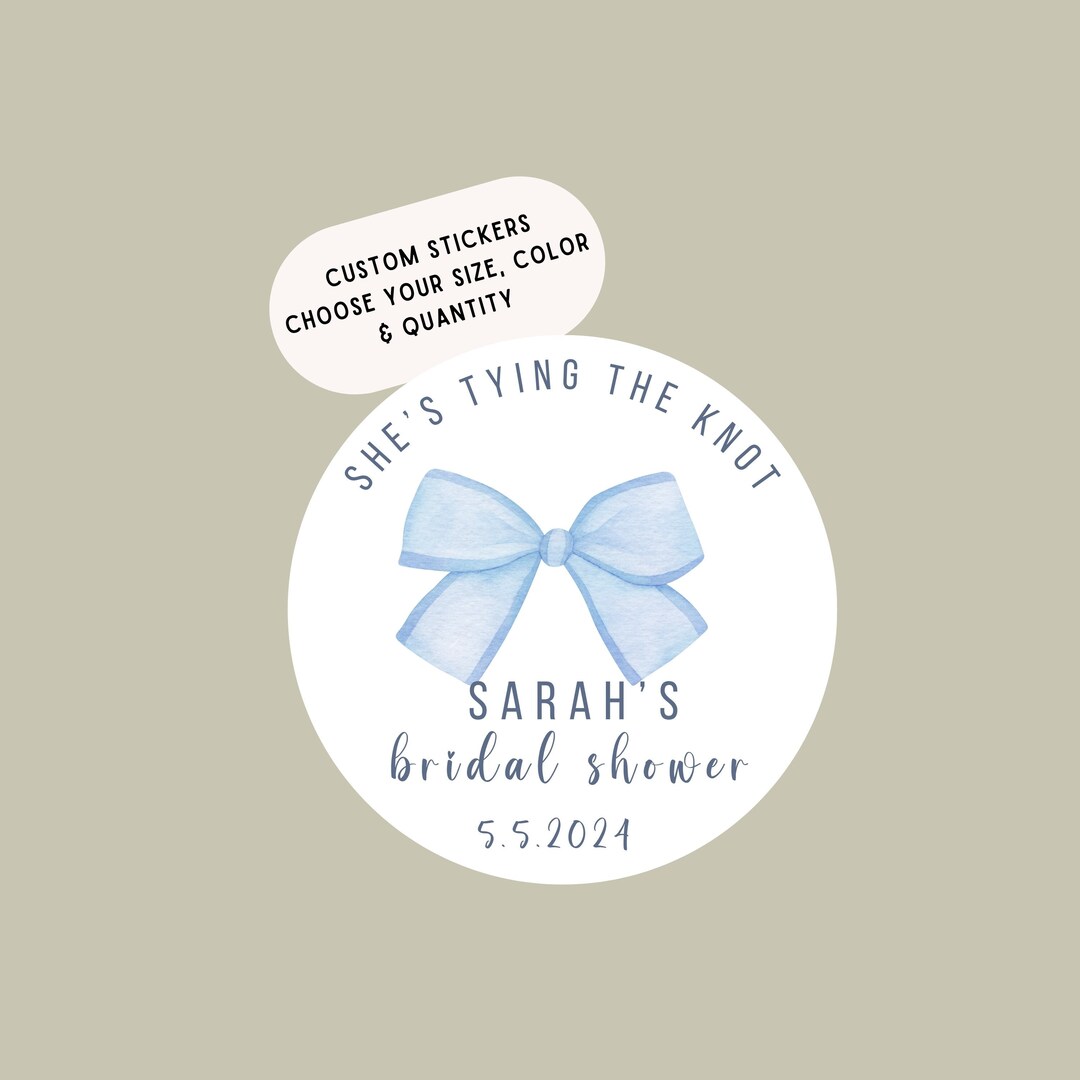 Jar Label Personalized Envelope Stickers Custom Envelope Bridal Party ...