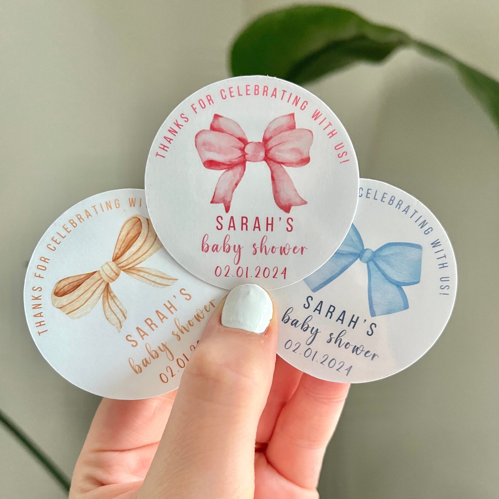 Custom Envelope Stickers for Baby Shower Party Favors Envelope Seal ...