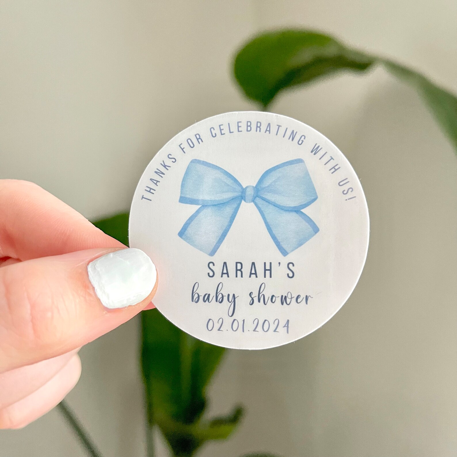 Custom Envelope Stickers for Baby Shower Party Favors Envelope Seal ...