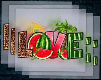 Summer Time Heat Transfer Art, Watermelon Truck Design, Sweet Truck ...