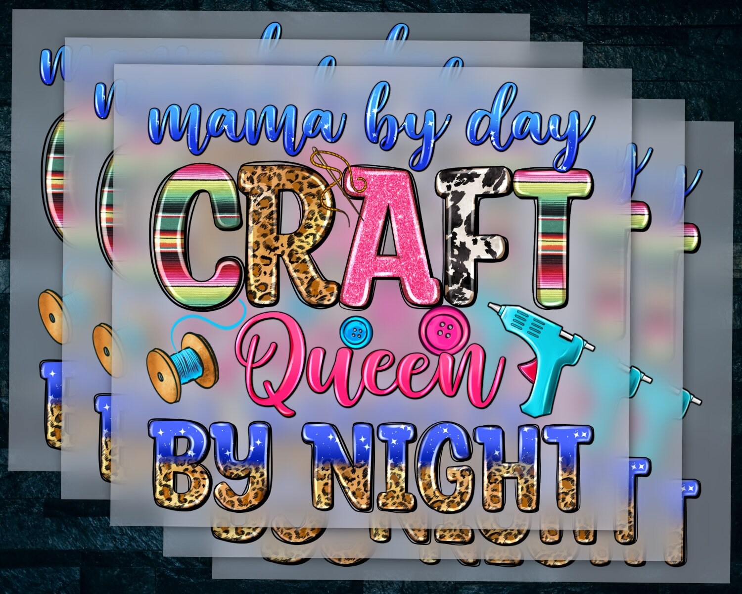 Crafting Queen Designs for Heat Transfer, Ready to Press, DTF Craft ...