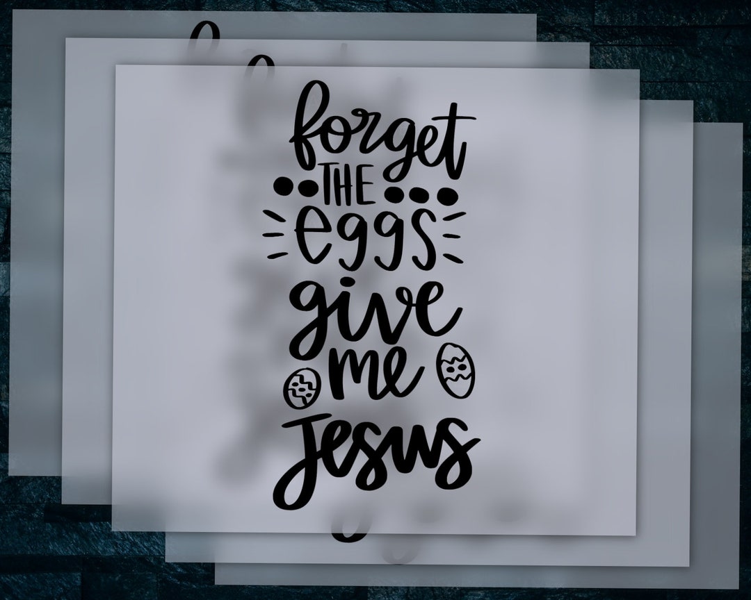 Christian Easter DTF and Easter Eggs DTF Suitable for Heat Transfer ...