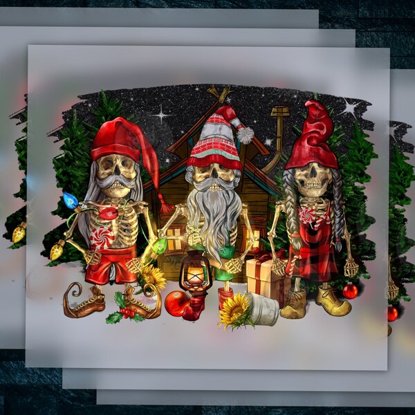Skeleton Gnomes - Etsy