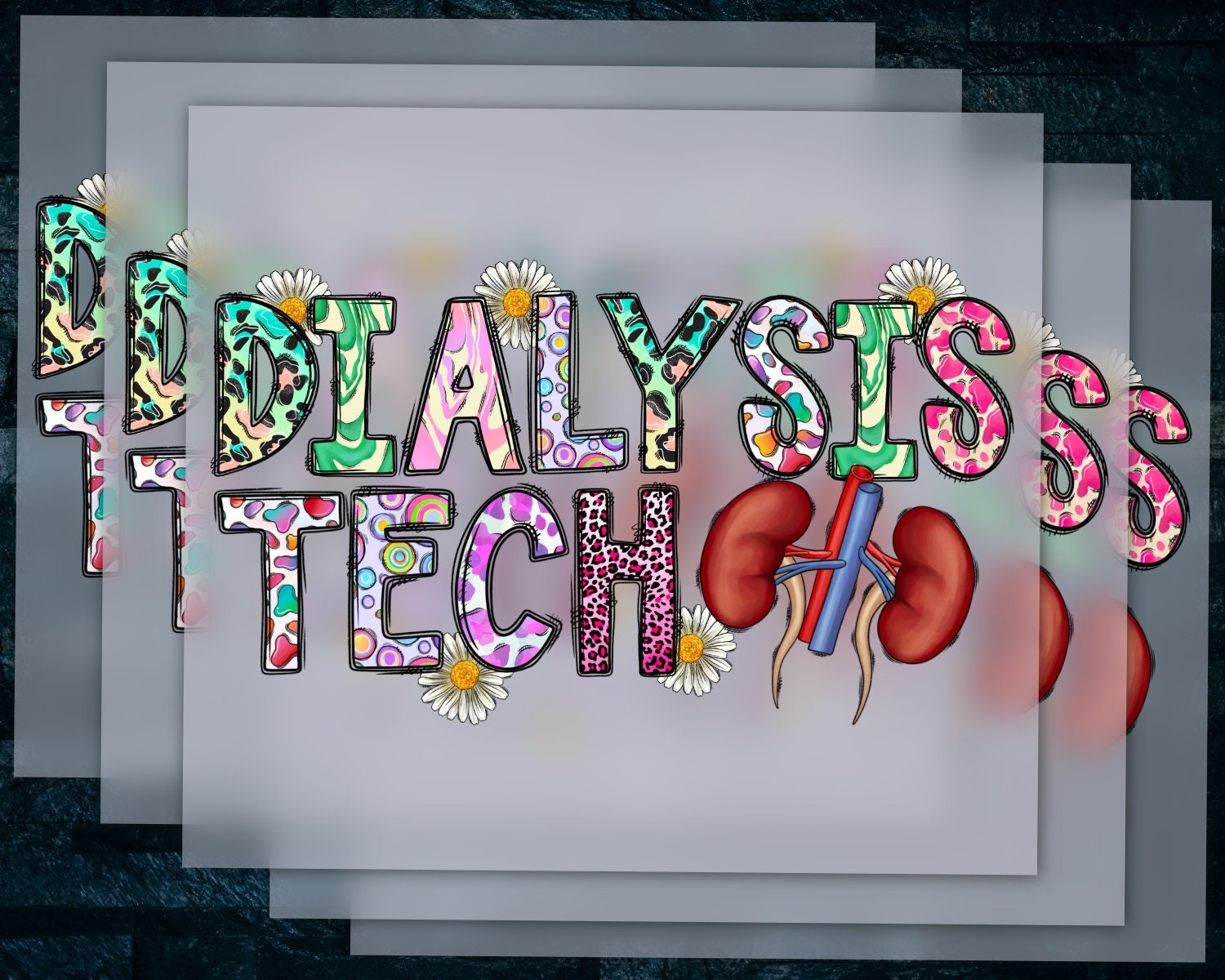 Dialysis Technician Design for Cricut, Nurse Healthcare Files, Western ...