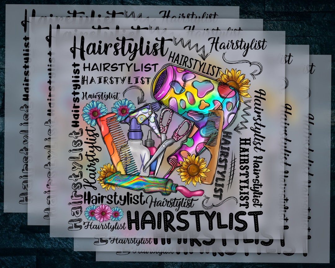 Sunflower Hair Stylist Design for Cricut, Hair Hustler and Therapy ...