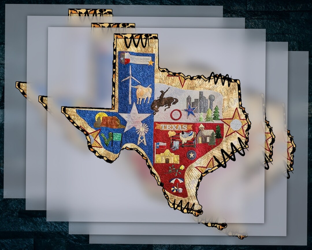 Texas Rodeo Western Leopard Print Design, Ready to Press Heat Transfer ...