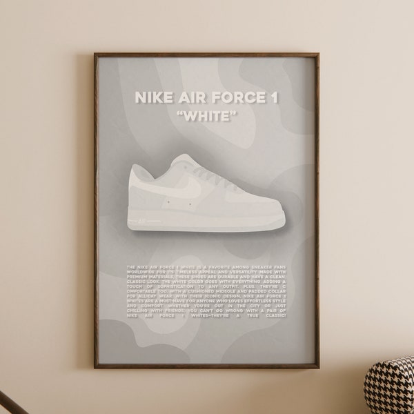 Nike air force 1 - Etsy Nederland