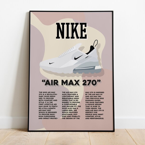 Nike Air Max 270 - Etsy Canada