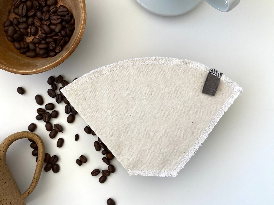Reusable Coffee Filter #4 Organic Cotton - Etsy