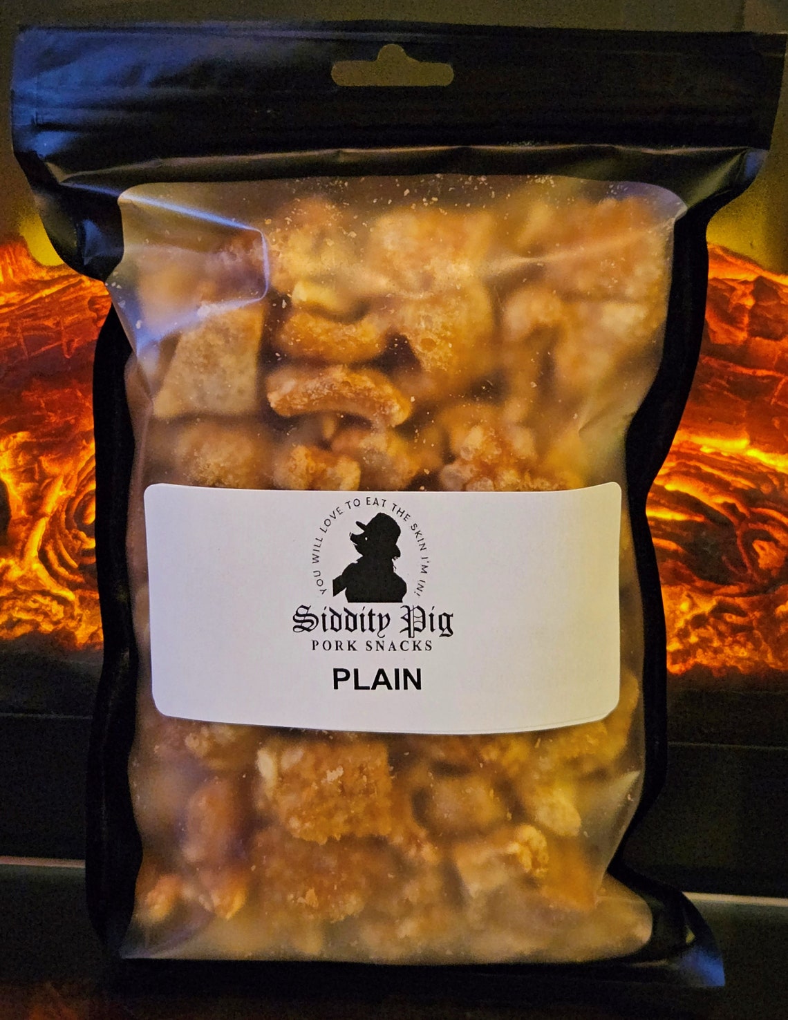 Pork Crackling With Fat, Pork Skins, Pork Rinds, Protein Snack ...