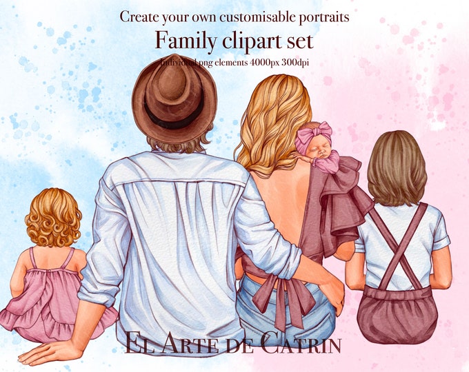 Mothers Day Clipart, Mother and Daughter PNG, Mother and Son Clipart ...