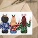 Bffs on Christmas Clipart, DIY Clipart Set, Best Friends Clipart ...