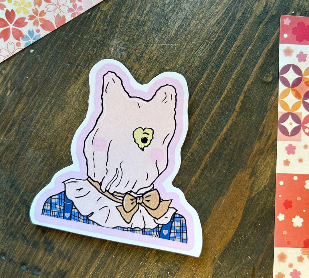 Kawaii Jason Voorhees Sticker (friday the 13th Part 2 - Baghead Jason ...