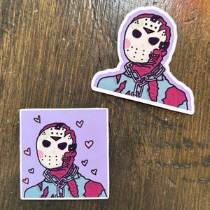 Kawaii Jason Voorhees Sticker (friday the 13th Part 7) - Etsy