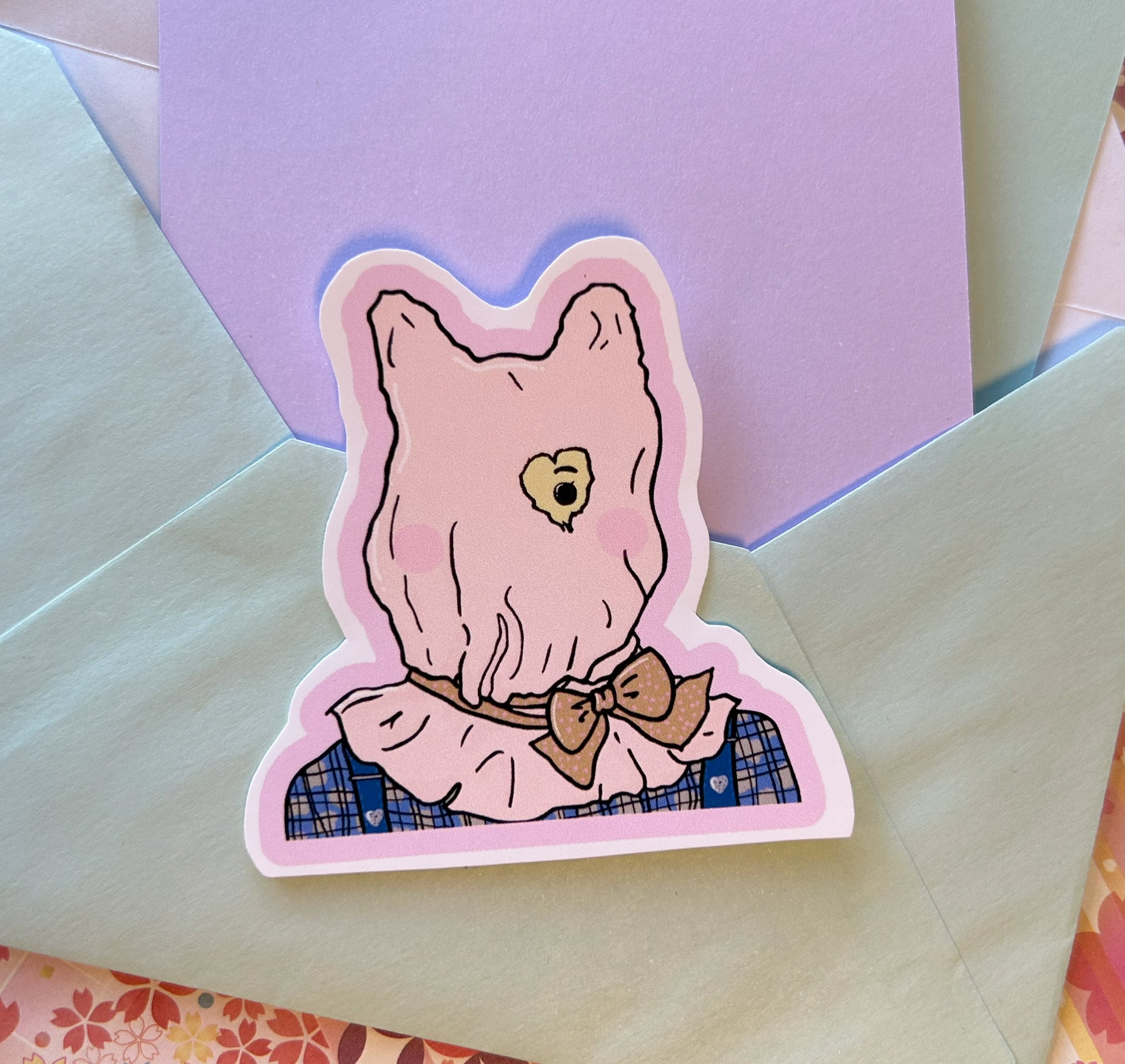 Kawaii Jason Voorhees Sticker (friday the 13th Part 2 - Baghead Jason ...