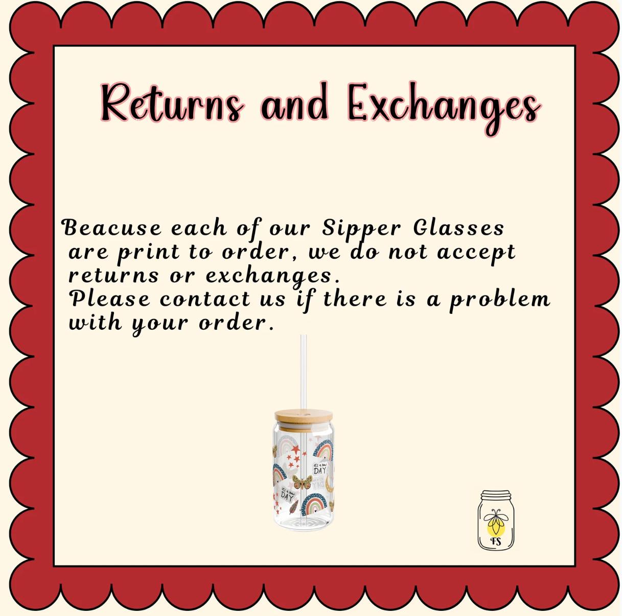 Gingerbread Man Sipper Glass Custom Christmas Libby Glass 16oz ...