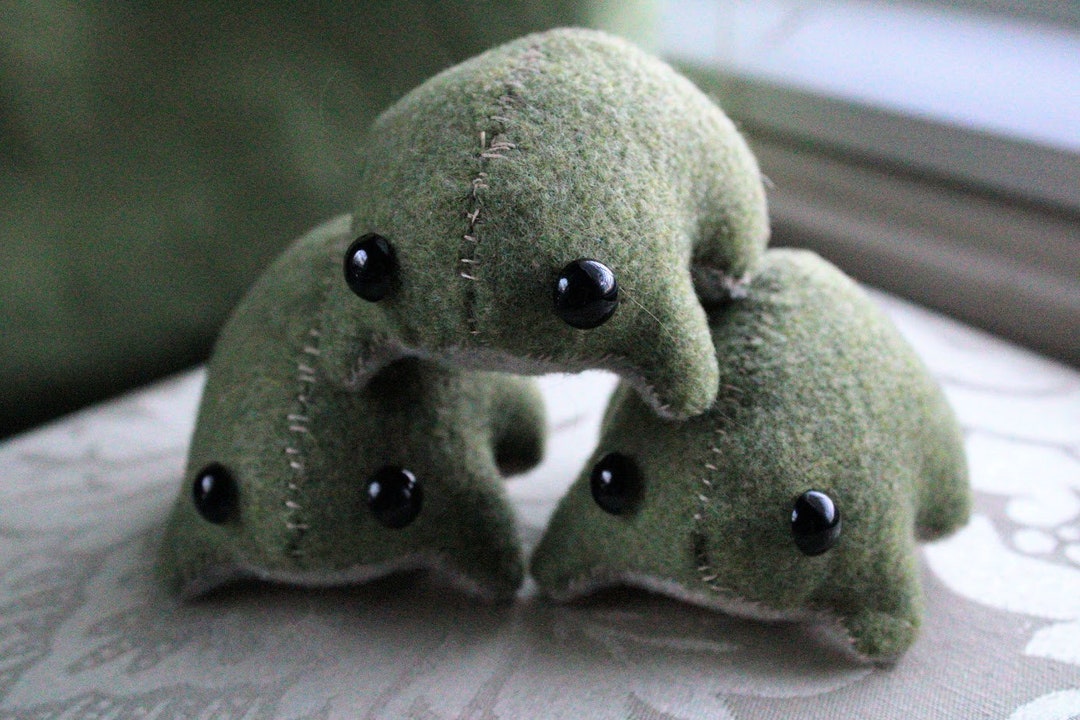 Felt Vintage-look Toad Plushies - Etsy