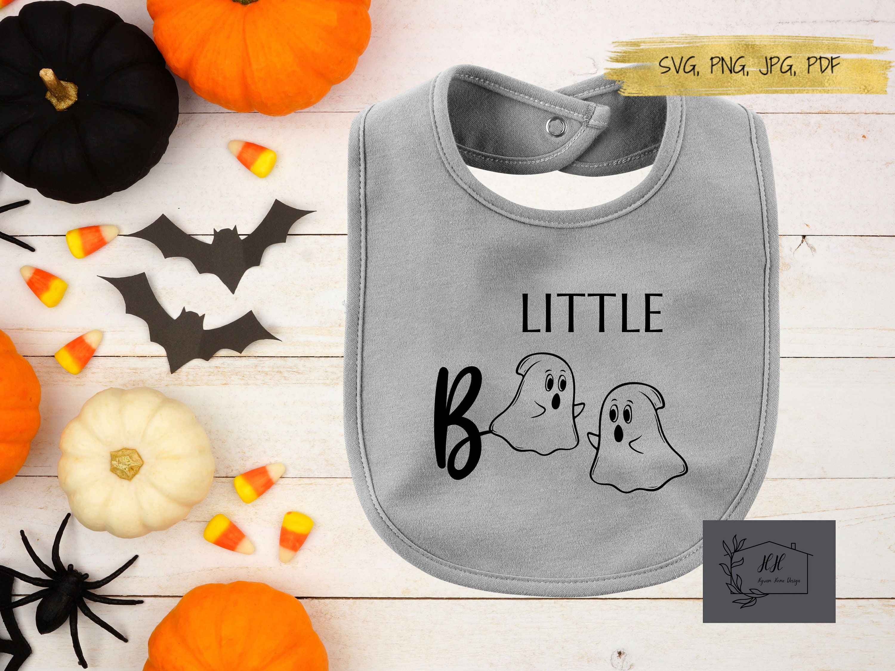 SVG Files, Little Boo Svg, Halloween Onesie Svg, Ghost Svg, First ...