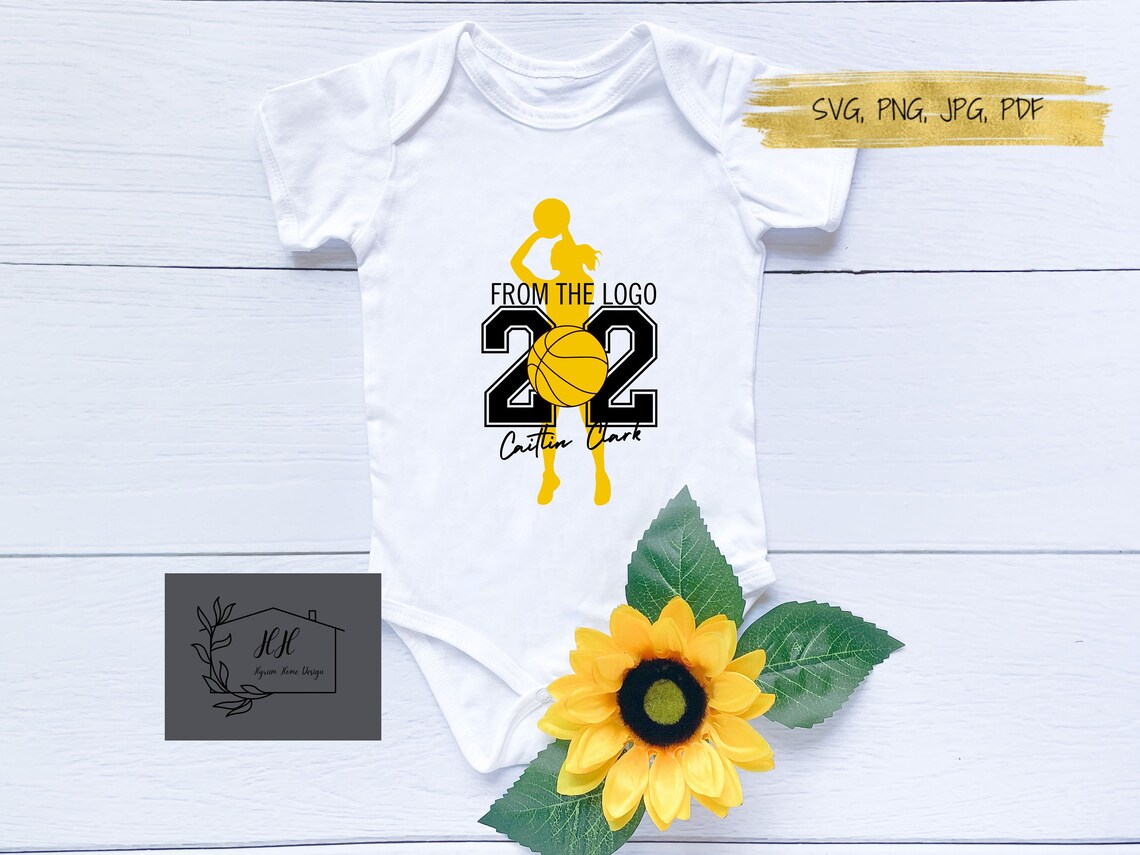 SVG Files, Caitlin Clark Svg, Basketball Svg, From the Logo Svg, Clip ...