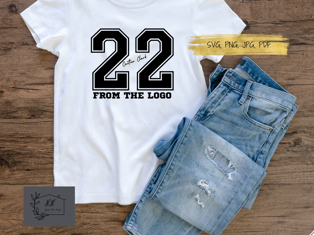 SVG Files, From the Logo Svg, Caitlin Clark Svg, 22 Svg, Women's ...