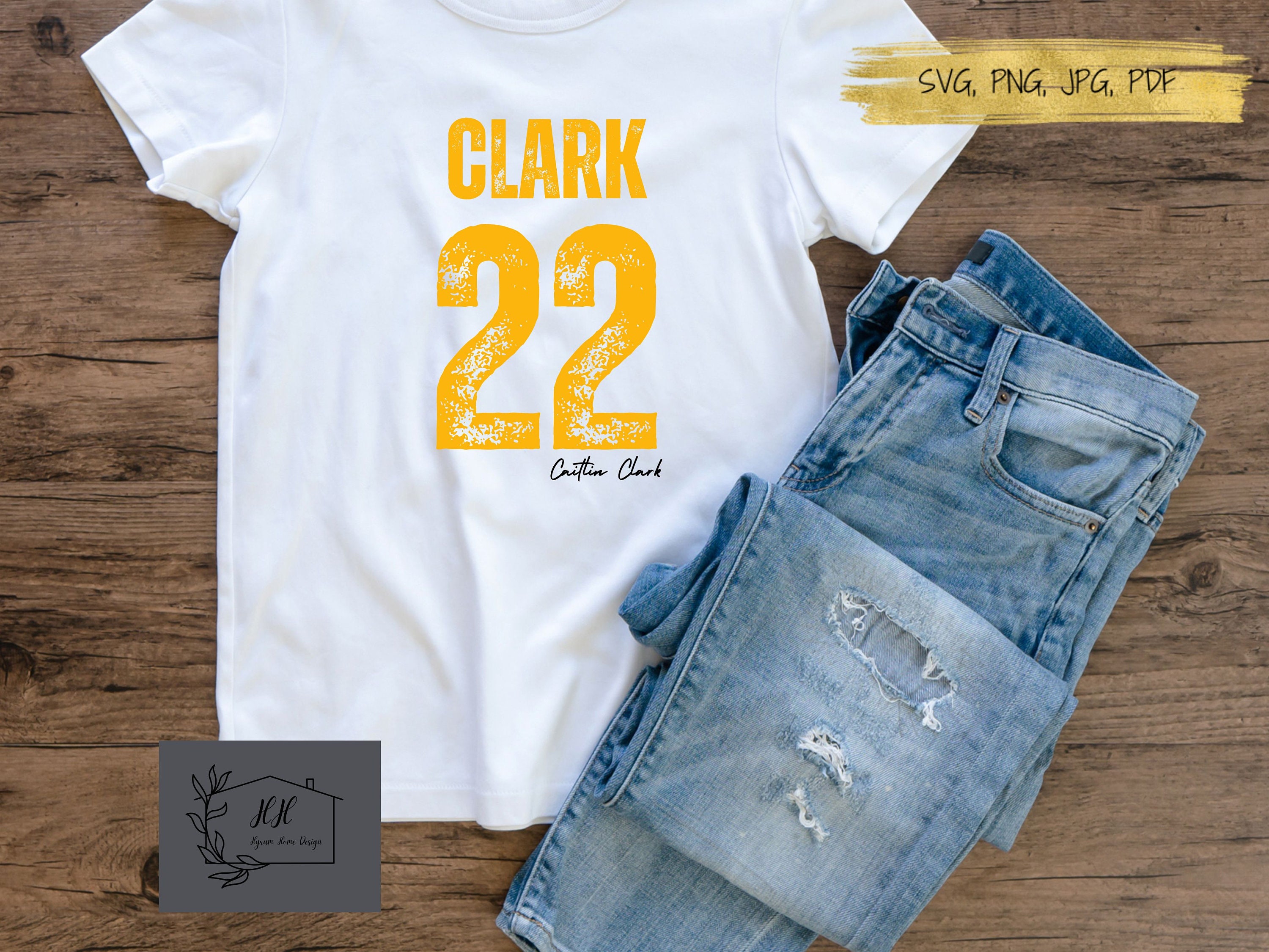 SVG Files, Clark 22 Svg, Caitlin Clark Svg, Basketball Svg, Womens ...