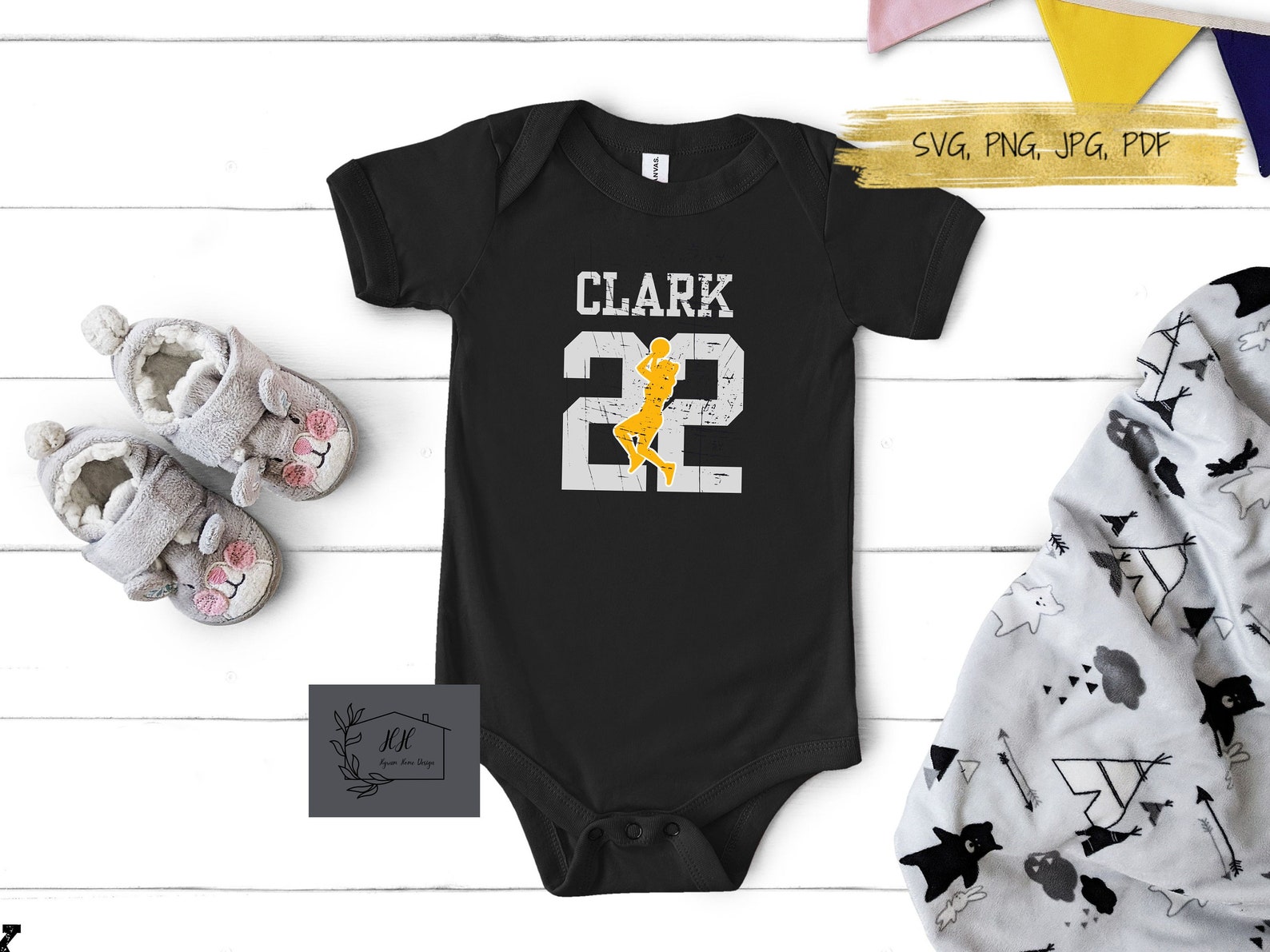 SVG Files, CLARK 22 Svg, Caitlin Clark Svg, Basketball Svg, 22 Clark ...