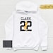 SVG Files, CLARK 22 Svg, Caitlin Clark Svg, Basketball Svg, 22 Clark ...