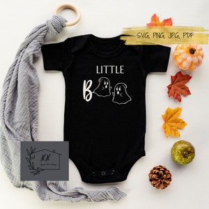SVG Files, Little Boo Svg, Halloween Onesie Svg, Ghost Svg, First ...