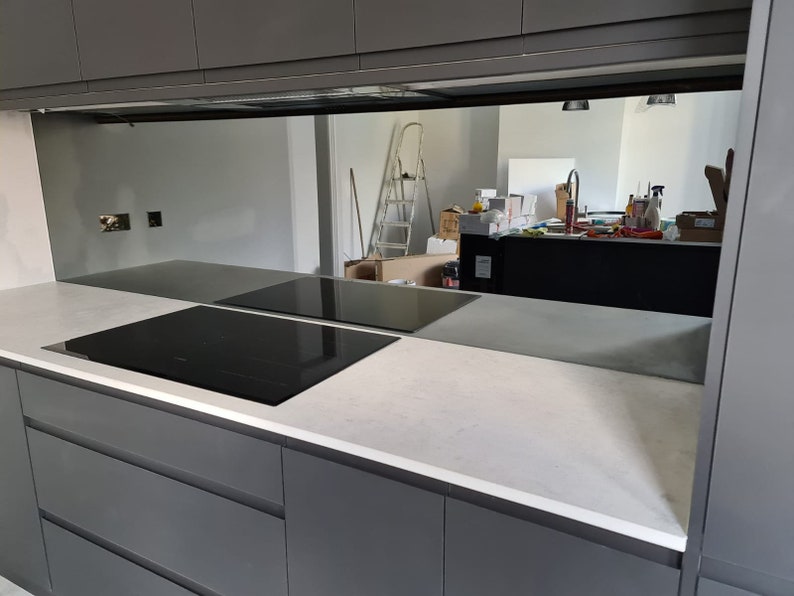 Stunning Glass Splashbacks - White - Any Size - Etsy UK