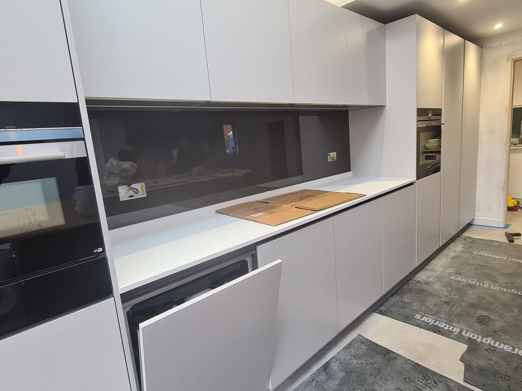 Stunning Glass Splashbacks Black Any Size - Etsy