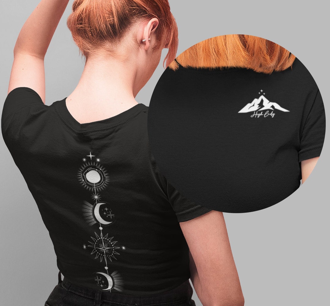 ACOTAR Inspired Tattoo, High Lady, Double-print T-shirt, SJM Fandom ...