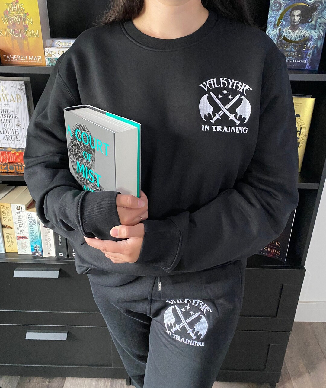 ACOTAR Valkyrie in Training Embroidered Sweatshirt, Unisex Sweater, A ...