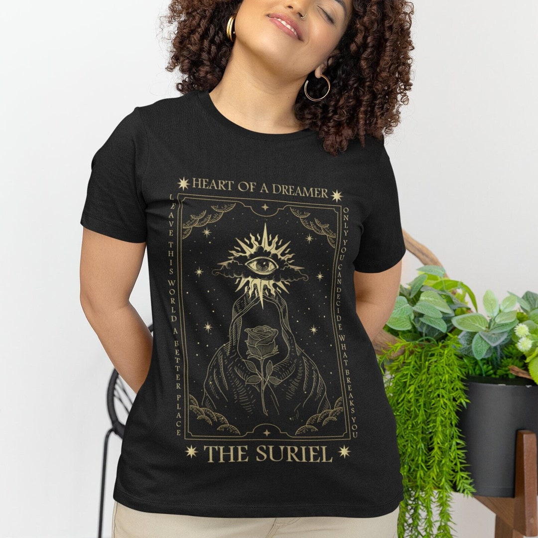 ACOTAR Inspired the Suriel Tarot Style T-shirt, Velaris, Literary Tee ...