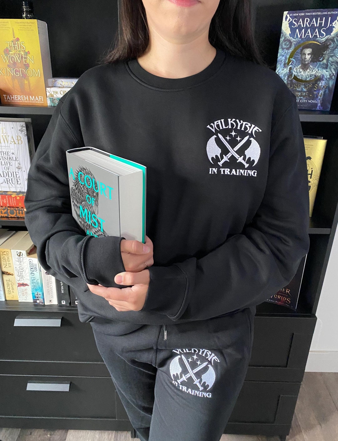ACOTAR Valkyrie in Training Embroidered Sweatshirt, Unisex Sweater, A ...