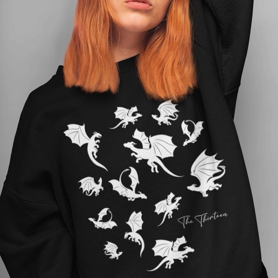 TOG the Thirteen Wyverns Sweatshirt, Throne of Glass, SJM, Manon ...