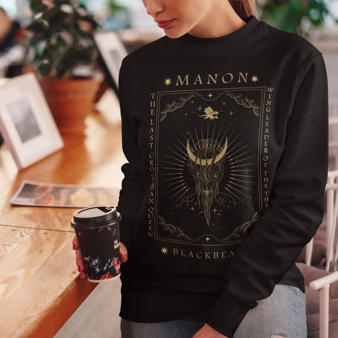TOG Manon Blackbeak Tarot Style Sweatshirt, Throne of Glass, Literary ...