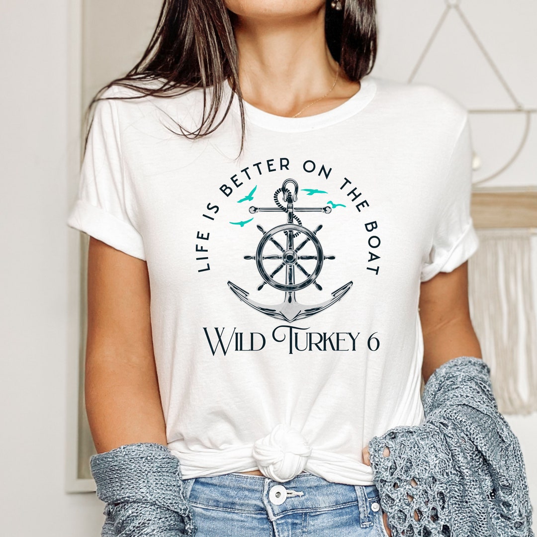 Custom Boater Shirt, Personalized Boat Shirt, Custom Boat T-shirt, Gift ...